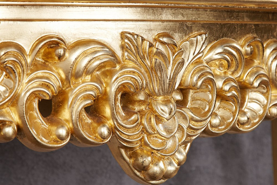 Barok Kaptafel,Consoletafel Sidetable Goud 110 cm Handgemaakt