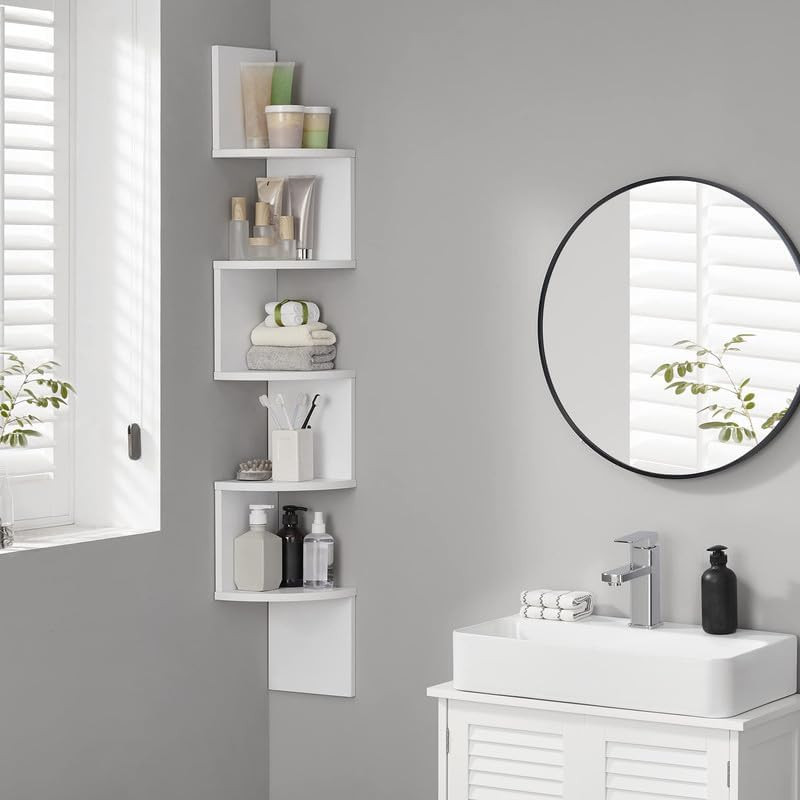 RAFT DE COLT 5 POLITE ZIG-ZAG ALB