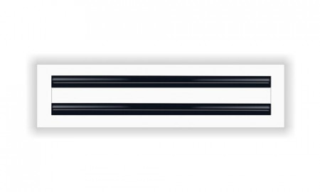 Slot diffuser with deflector 2 slots L=1500