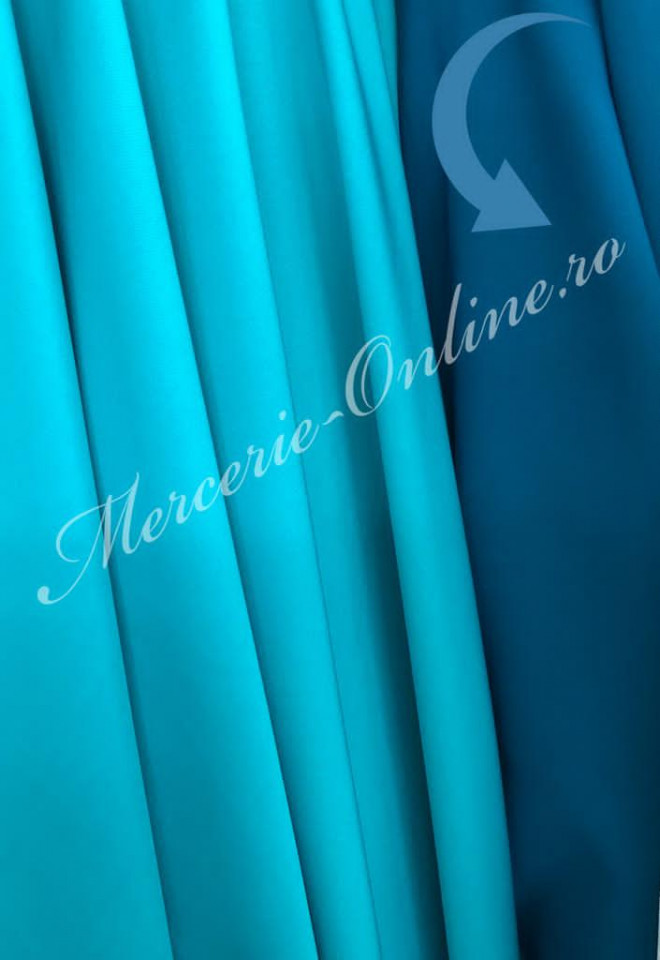 Material textil Barbie, Turcoaz Albastru, 1.50m (la metru) Cod:1450