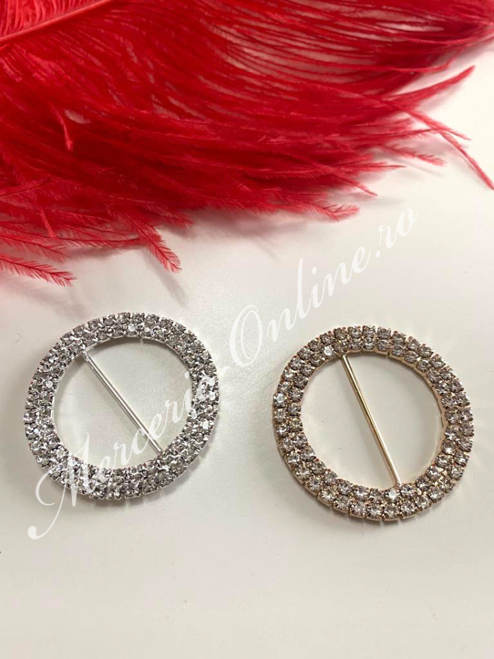 Catarame cu strasuri, 5cm, (la bucata) Cod:2228