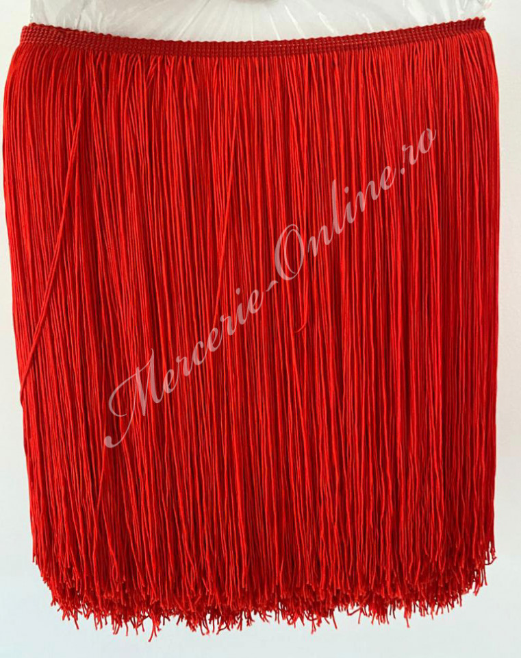 Franjuri, Rosu, 30cm (la metru) Cod:1970