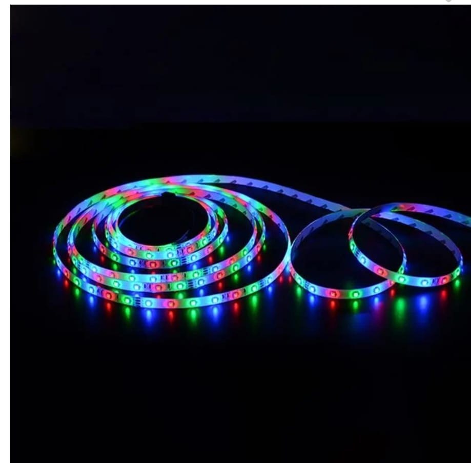 Set banda leduri RGB cu telecomanda, 3m