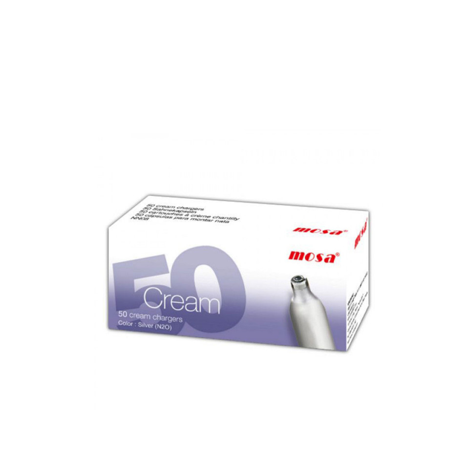 Capsule/Rezerve sifon frisca 8g. N2O Mosa