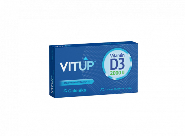 VITUP D3 2000ij 30 kapsula