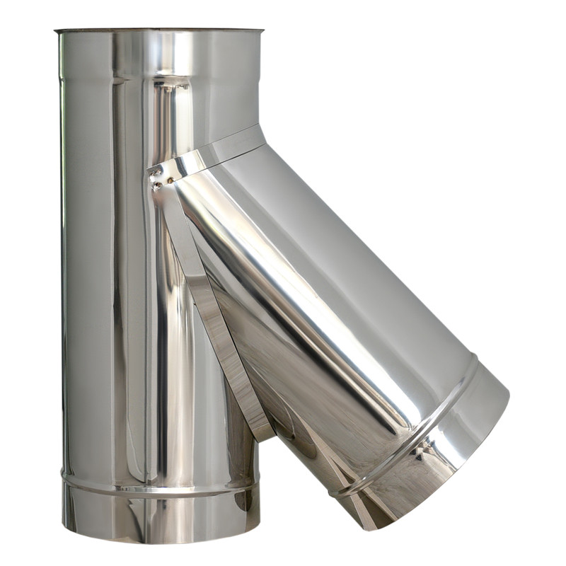 Ramificatie Y, 45 gr, inox neizolat, diam 160 mm