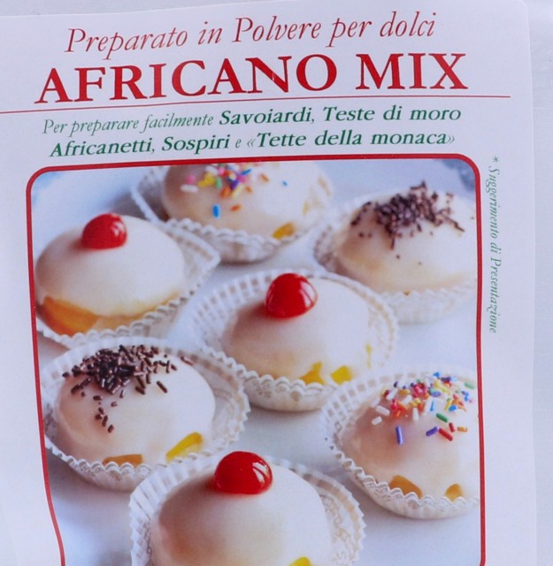 Africano Mix. Per realizzare Savoiardi e le Tette delle Monache. 200 gr