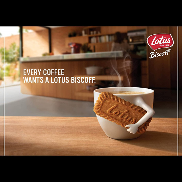 Granella di Biscotti Lotus Crumble Biscoff Speculoos. Busta da 750 gr