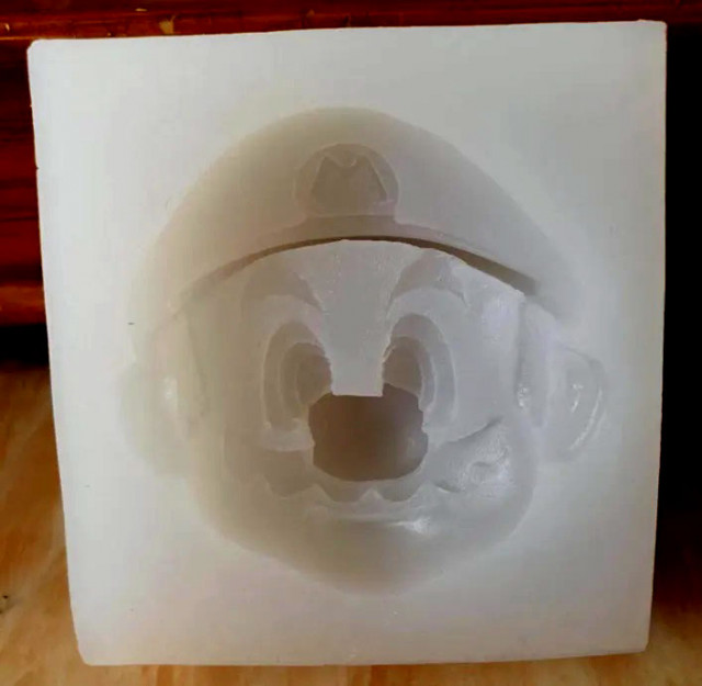Super Mario Bros. Grande Stampo 3D in silicone