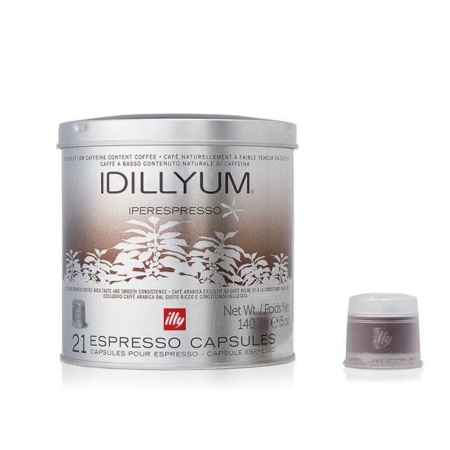 Idyllium. Illy IperEspresso. Latta 21 Capsule