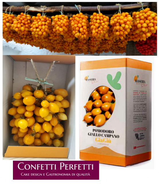 Pomodorini Gialli Campano GIAGIÙ. Masseria dello Sbirro. In Confezione ...