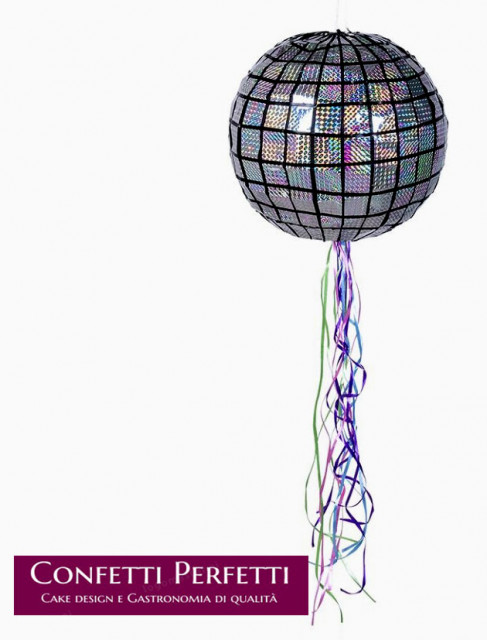 Sfera Discoteca. Grande Pignatta o Pentolaccia di 30 cm