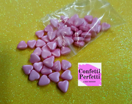 Cuoricini Rosa di Zucchero