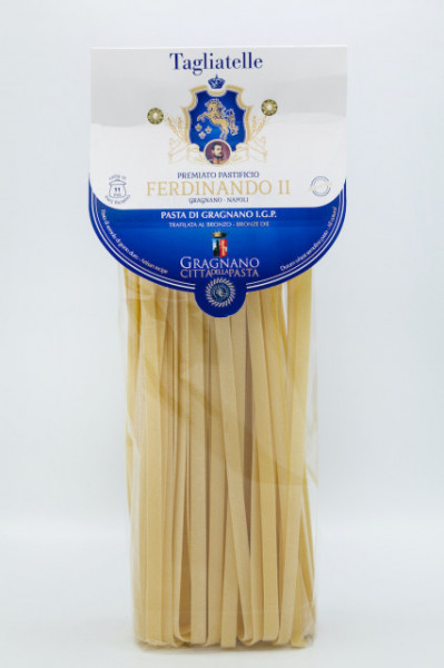 Tagliatelle. 500 gr. Pastificio Ferdinando II. Gragnano. IGP