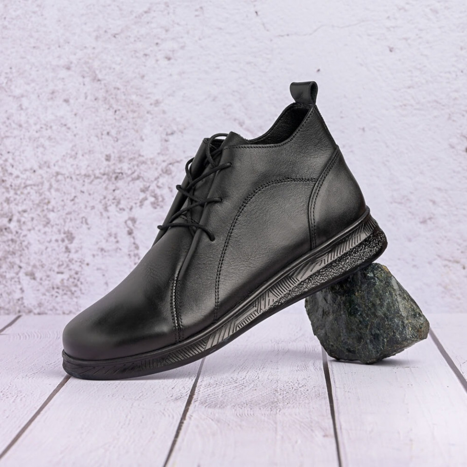 Kožne ženske poluduboke cipele/patike 1108MC