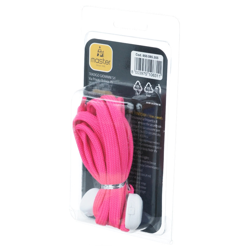 Sireturi cu LED, roz neon, 120 cm, 3 moduri de iluminare