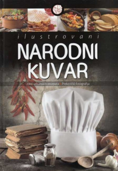 Knjiga | Ilustrovani narodni kuvar - Dragana Pejović | Online knjizara