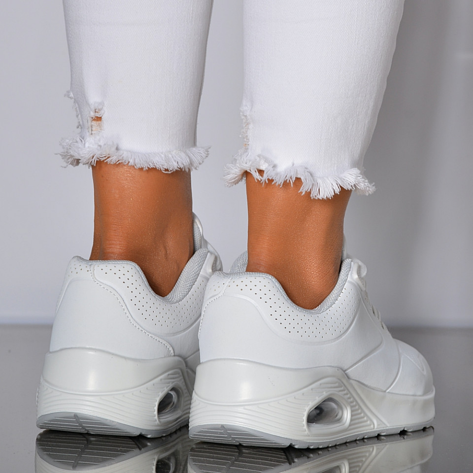 Adidasi Unisex Jessy Alb/Gri- Need 4 Shoes