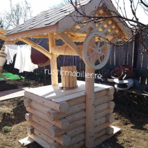 Fantani din lemn - Mobilier Rustic