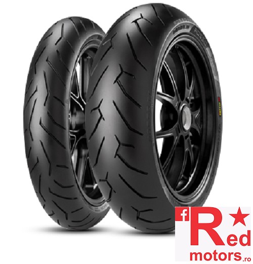 Anvelopa moto spate Pirelli DIABLO ROSSO 2 (73W) TL Rear 180/55R17 W