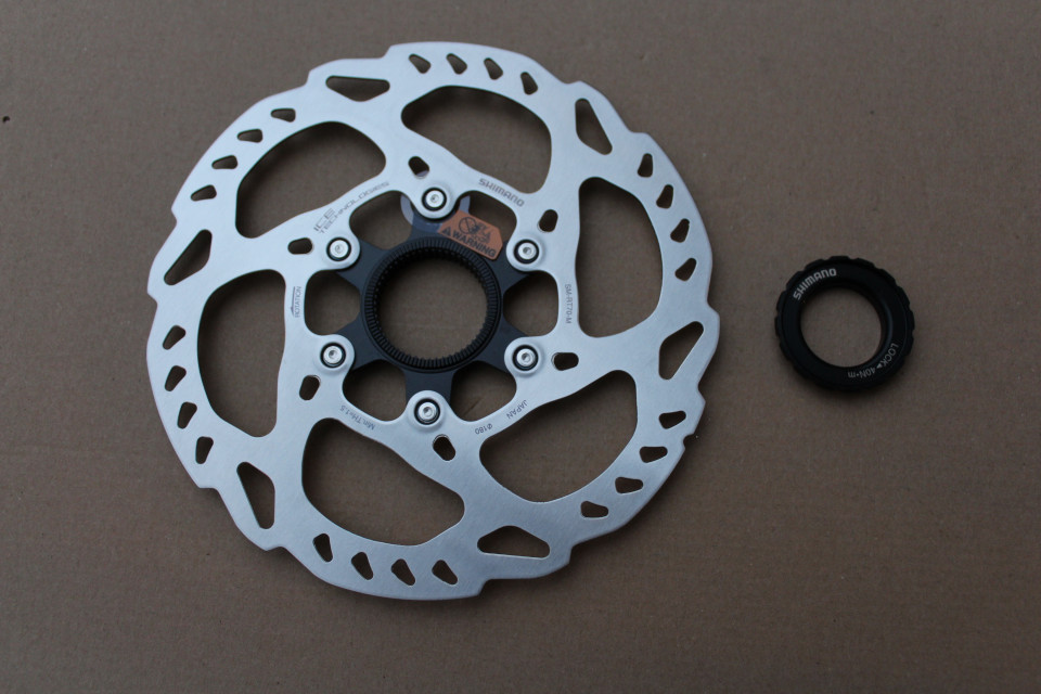 Shimano SM-RT70 SLX IceTech Centerlock - 180mm disc rotor