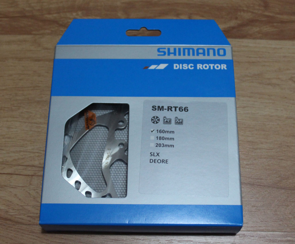 Shimano SM-RT66 SLX - 160mm disc rotor