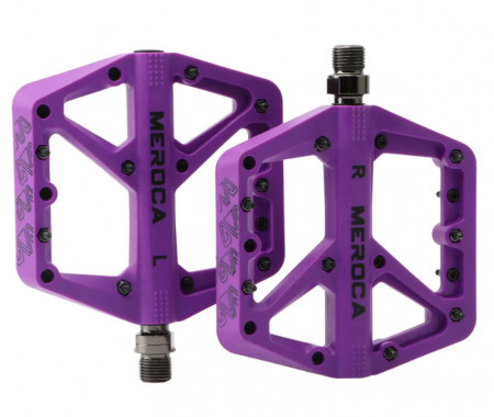 Meroca Slim - Nylon Flat Pedal - Mov