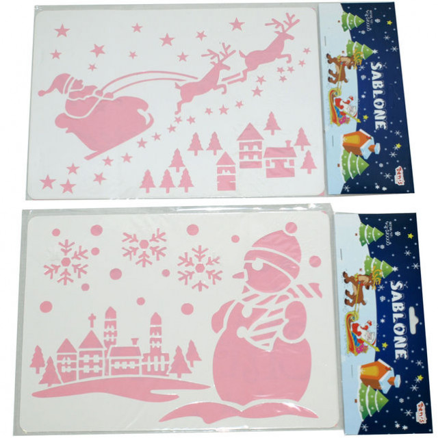 Sabloni za oslikavanje ( 40-510000 ) - Prodaja Božićna i novogodišnja ...