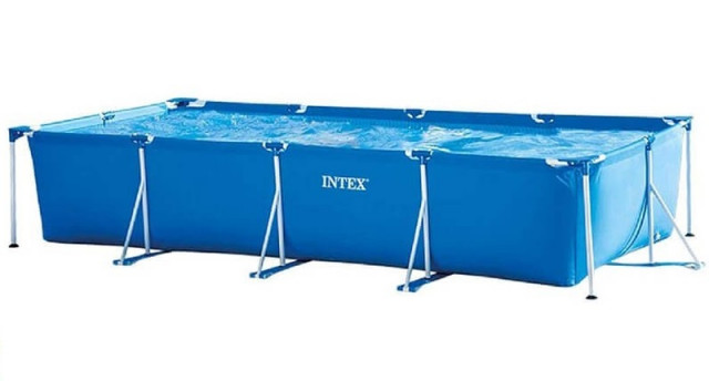 Intex Frame Pool Veliki bazen za dvorište sa metalnim ramom ...
