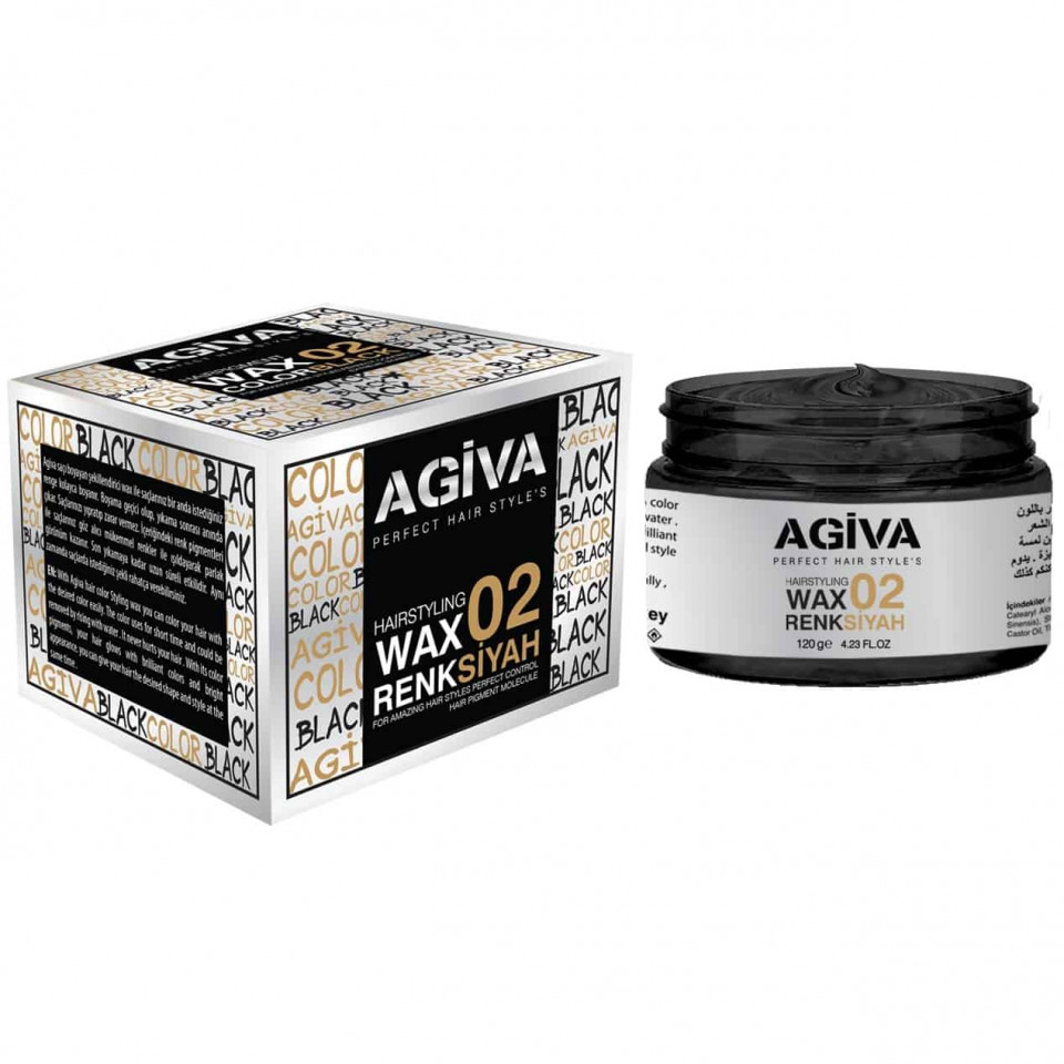 AGIVA COLOR WAX BLACK 120 ML