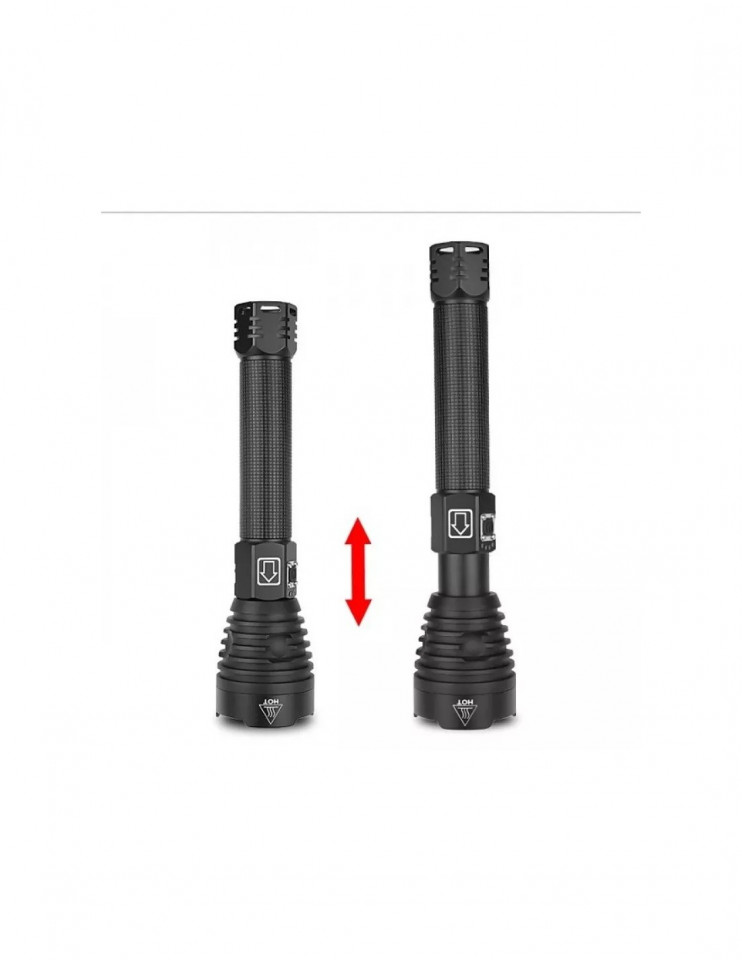 Lanterna MMC P90-2 LED CREE 6000 lm Profesional Waterproof