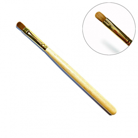 Pensula Gel - Oval 4 Natural