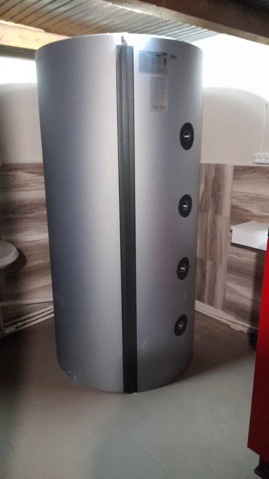 Puffer pentru incalzire cu doua serpentine Woody PR2 800 litri