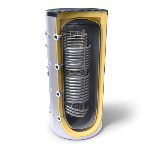 Puffer Igienic 1000 litri Tesy cu doua serpentine V 10/9 S2 1000 95 ...