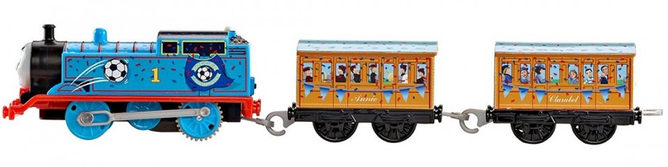 Thomas Trenulet Locomotiva Motorizata cu Doua Vagoane Thomas&Friends ...