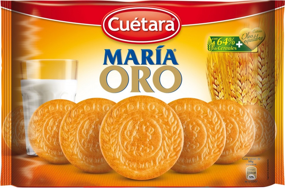 Galletas Maria Oro "Cuétara" - Pack 4 x 200gr
