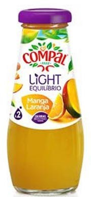 "Compal" manche - orange - Pack 6 x 20cl