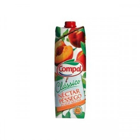 "Compal" peach - Pack 4 x 100cl