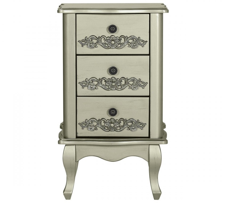 NOAU101 - Noptiera, dulap cu 3 sertare cu manere, butoni metalici si ...