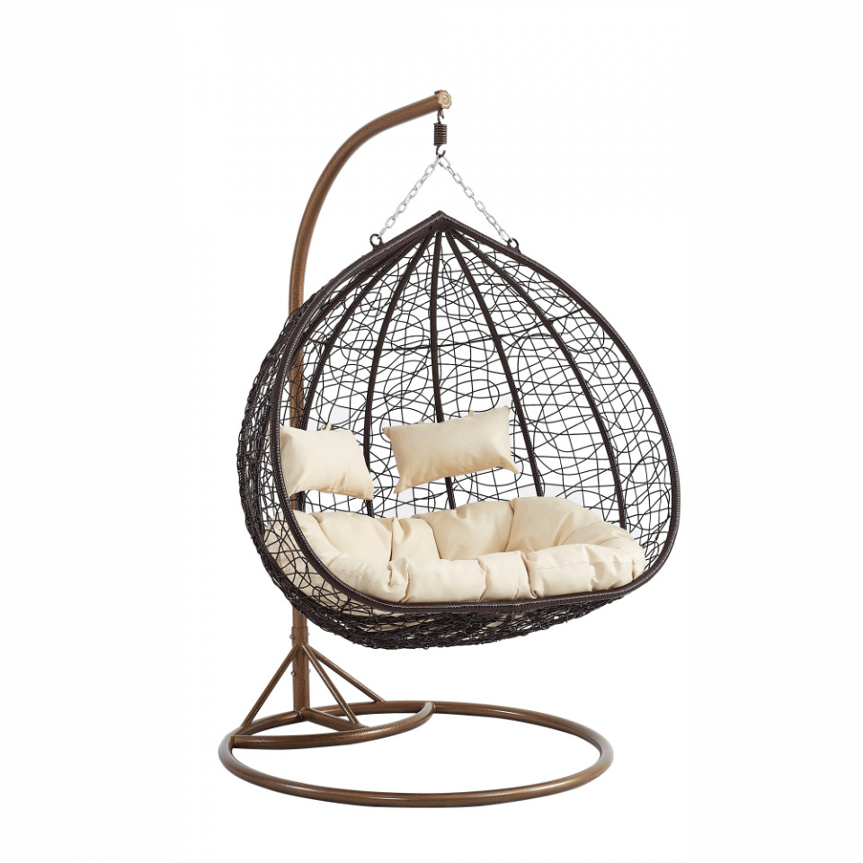 SCAGM601- Scaun, fotoliu dublu suspendat, balansoar gradina, terasa ...