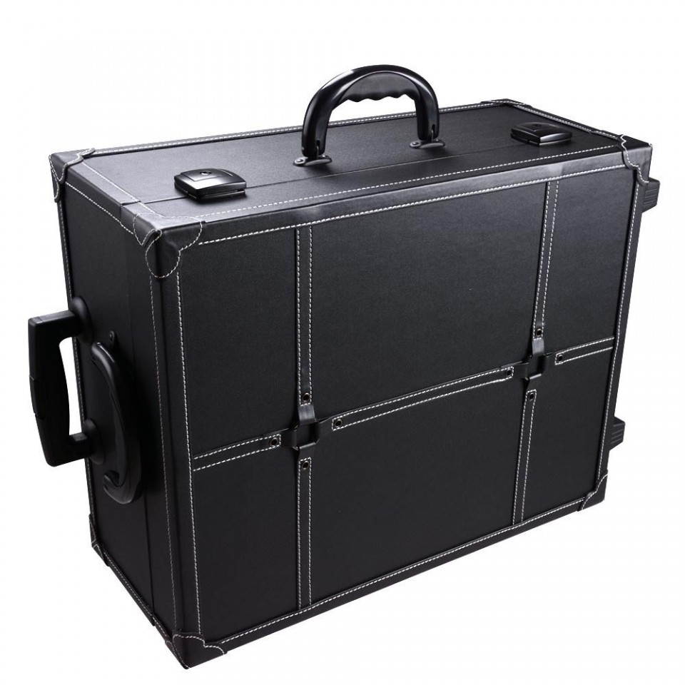 STN102 - Statie Makeup portabila, troler, organizator, portfard, geanta ...