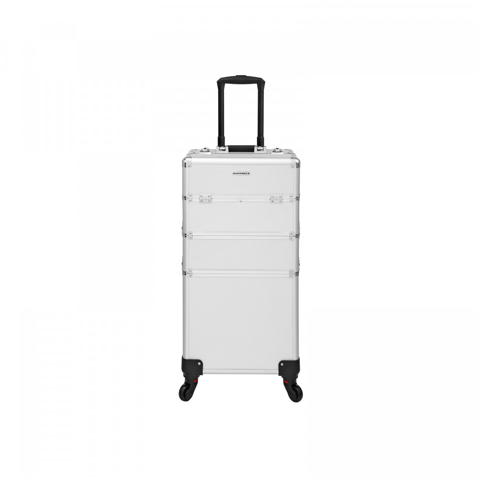 STG1 - Statie Makeup portabila, 35 cm, troler, organizator, portfard ...