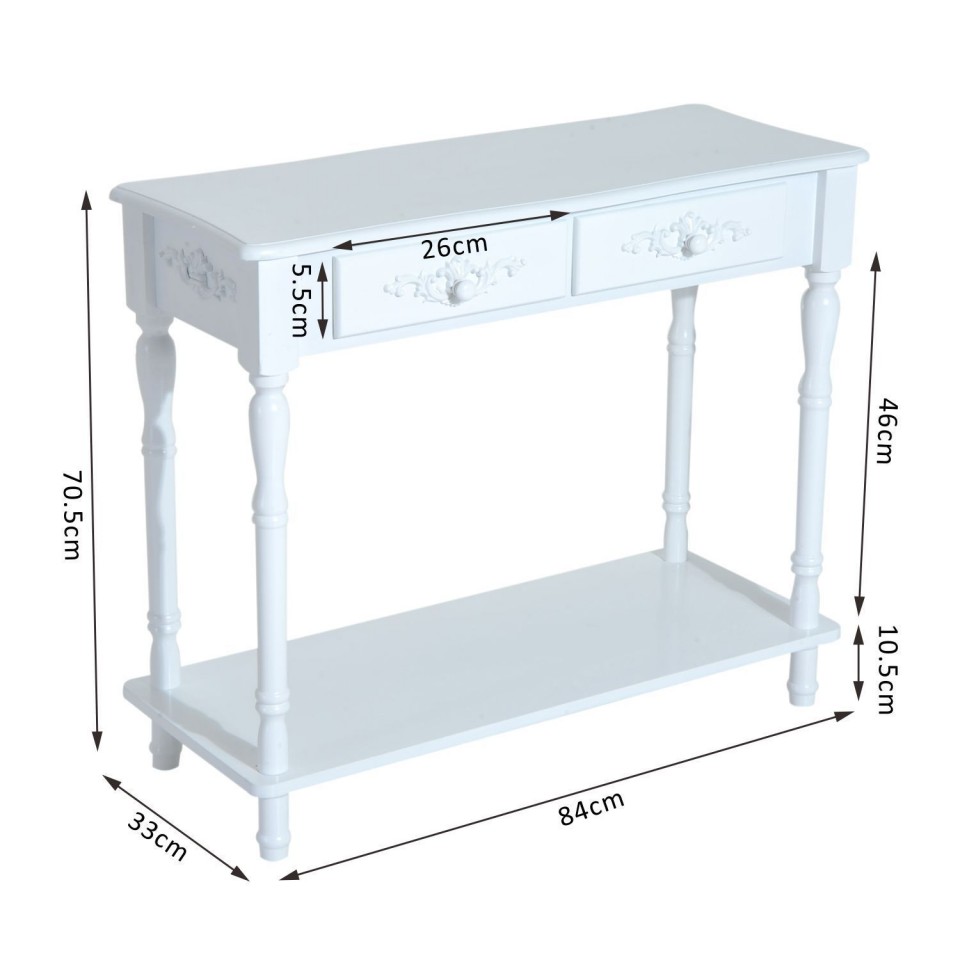 MAA208 - Masa alba toaleta consola cosmetica machiaj masuta vanity make ...