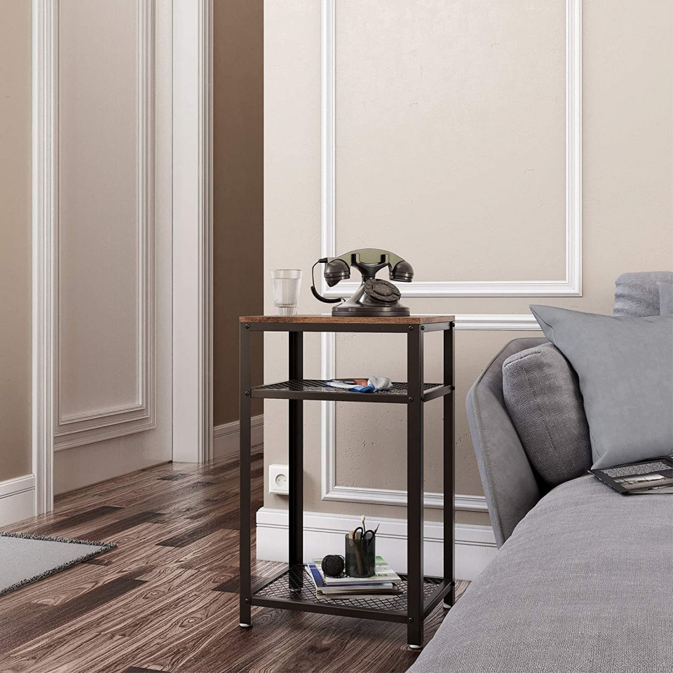 NOI204 - Noptiera inalta 45 cm, pentru dormitor sau living stil ...