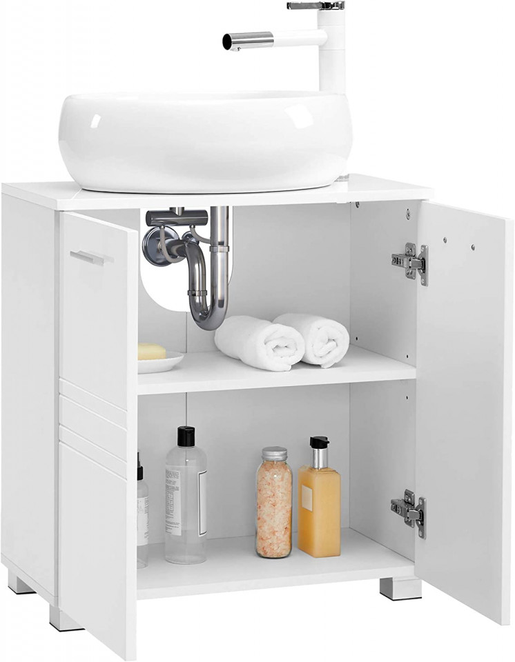 ROSE1 - Masca de chiuveta alba - Mobilier Baie ROSE