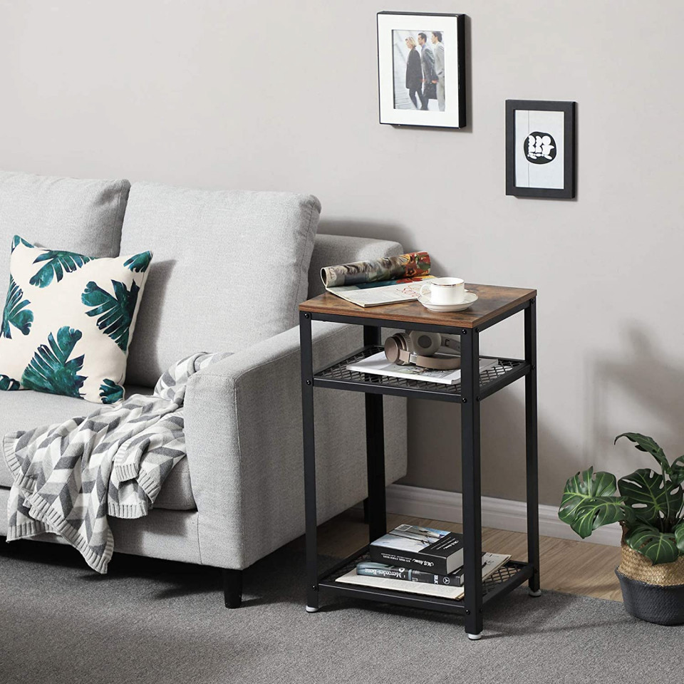 NOI204 - Noptiera inalta 45 cm, pentru dormitor sau living stil ...