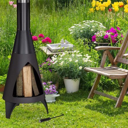 SEMN5 - Semineu gradina - Negru