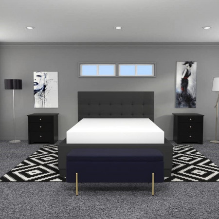 BAAL7 - Bancuta cu lada, 115 cm, bancheta, banca living, dormitor, hol ...