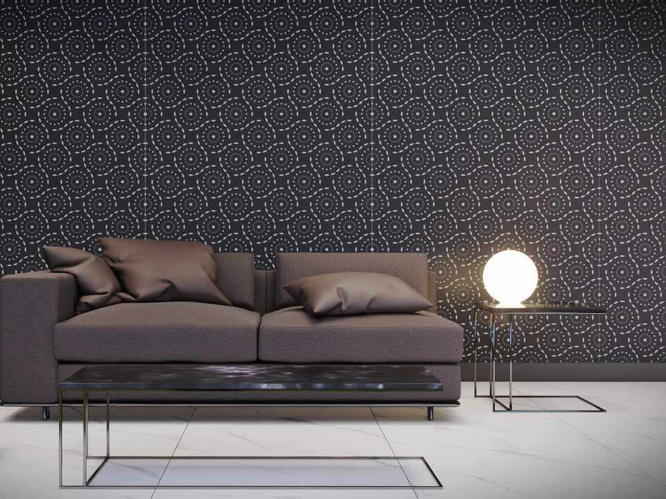 Panou perforat din HDF model DAISYPOP