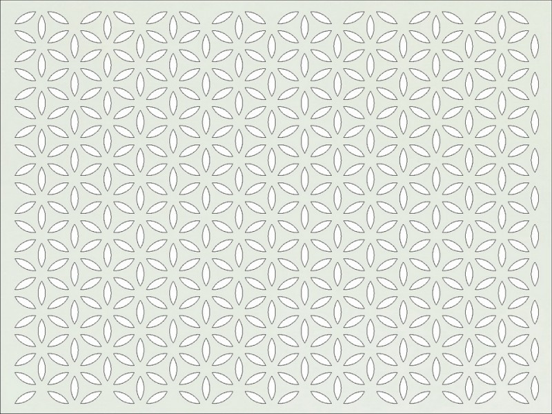 Panou perforat din HDF model HANNA